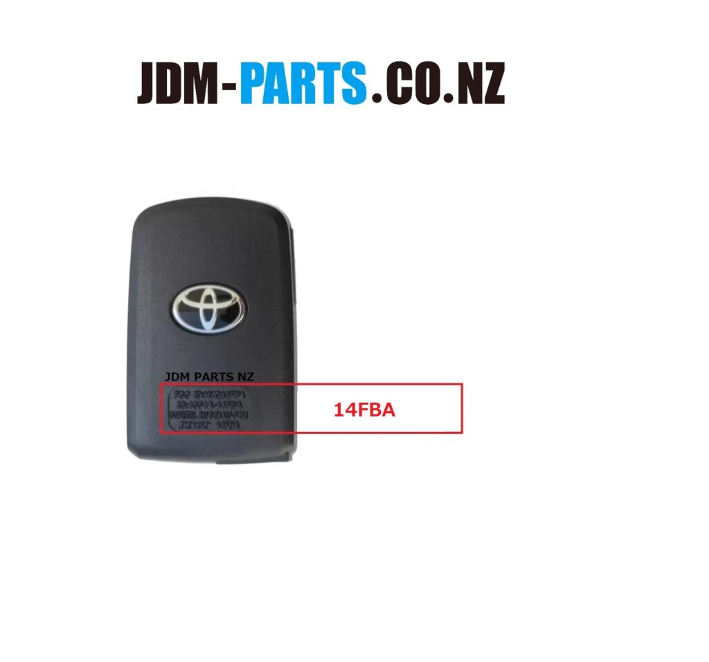 TOYOTA SMART KEY Fob 2 Buttons 315Mhz DENSO 14FBA ( Unlocked ) For NZ ...
