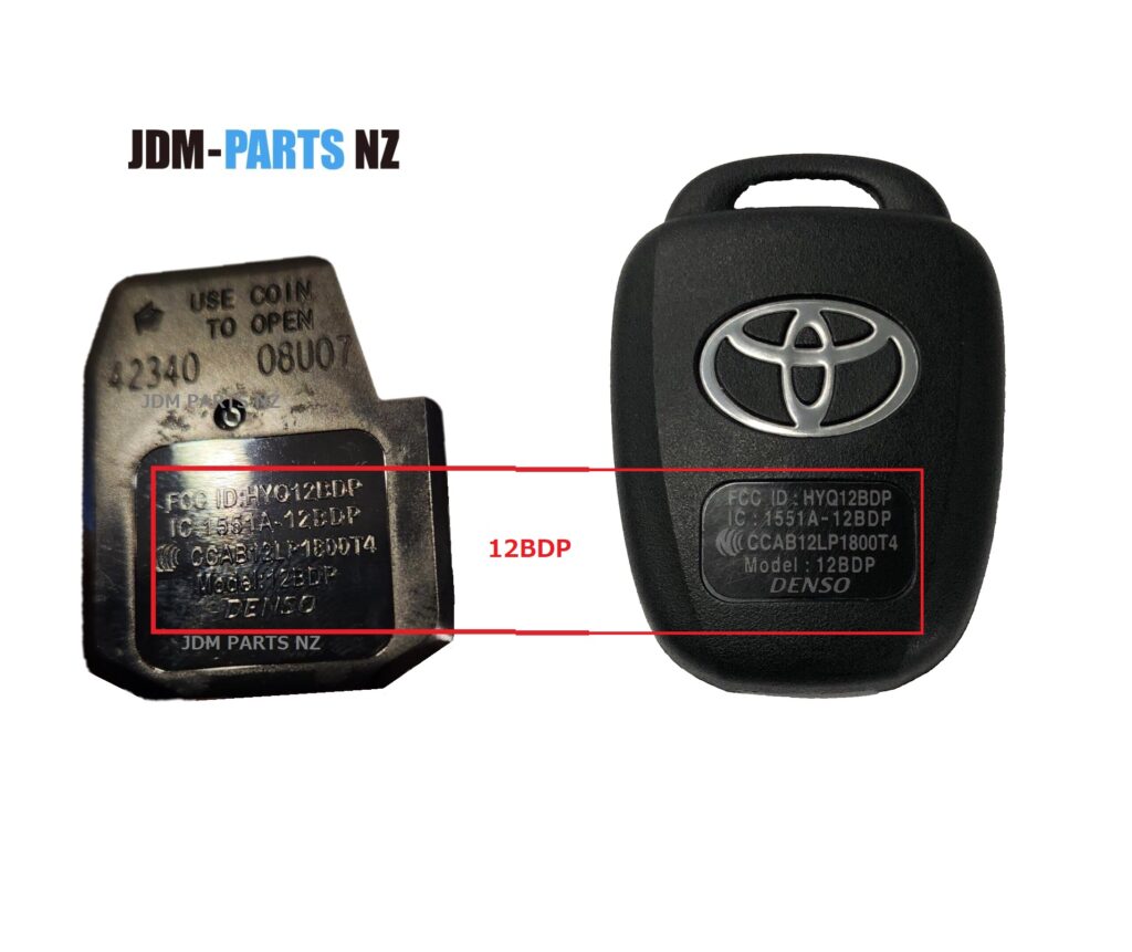 TOYOTA Remote KEY Fob Transmitter 2 Buttons 314MHz HYQ12BDP For NZ NEW ...