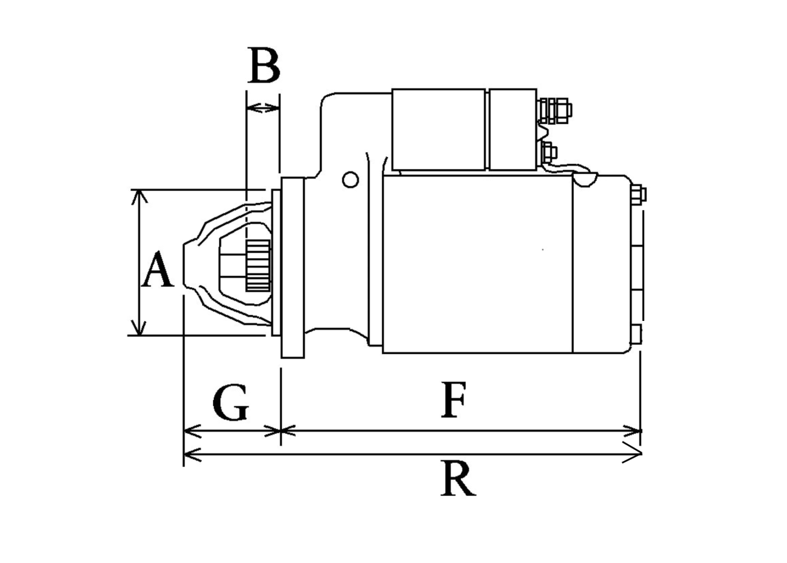 TOYOTA LEXUS Genuine Starter Motor MARKX CROWN RC350 28100-31080 / ...
